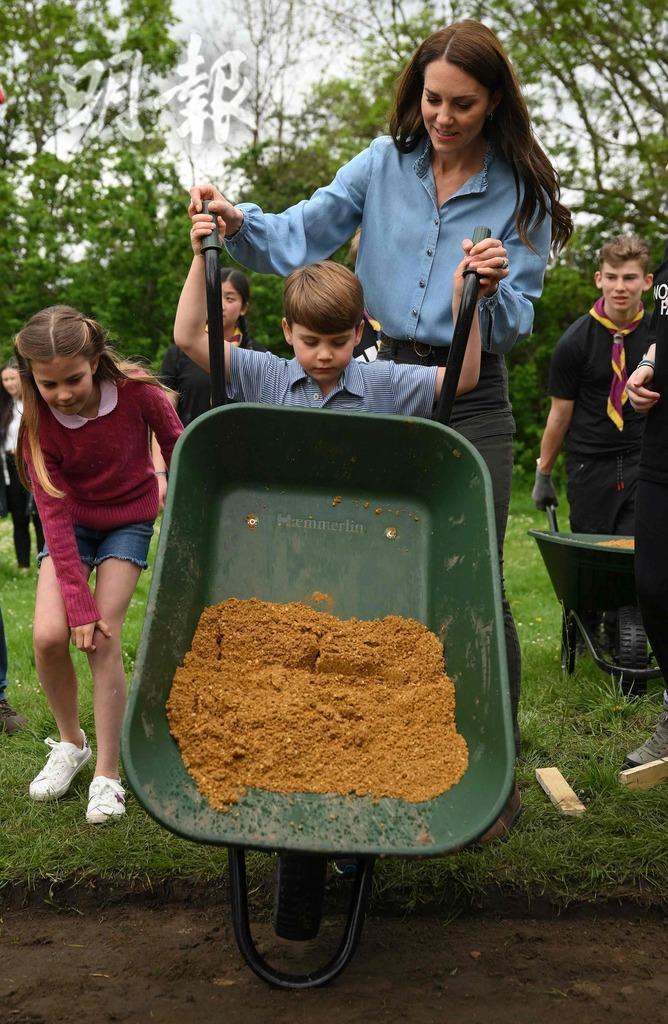 威廉凱特一家五口當義工 喬治路易試駕挖土機 夏洛特射箭展英姿【多圖】 | LIHKG 討論區
