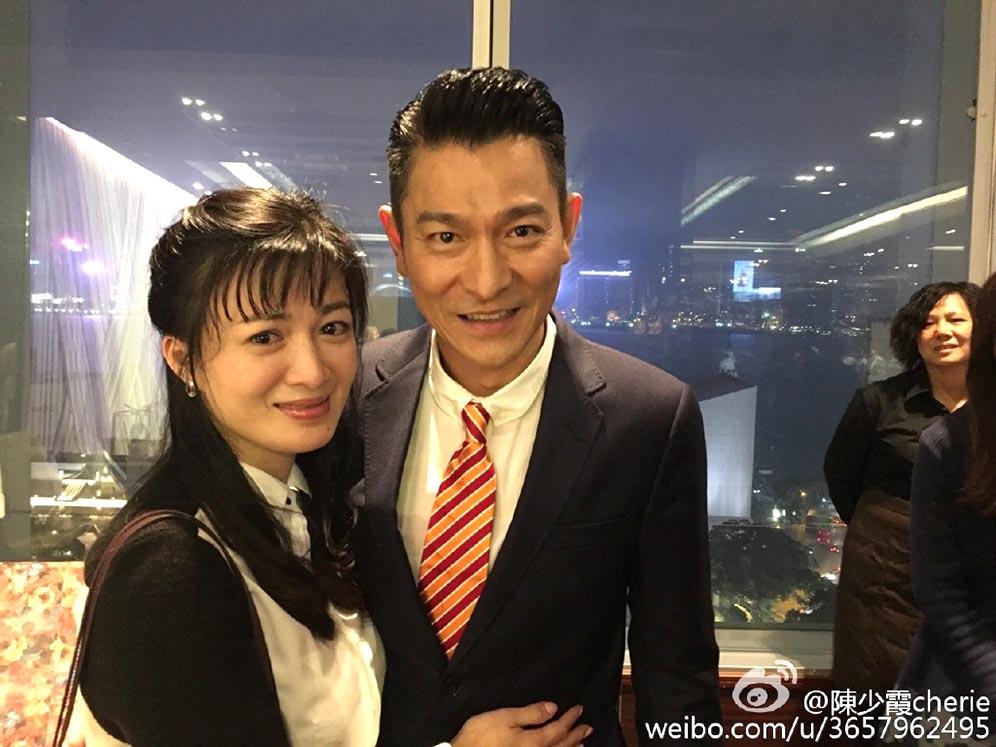 Andy Lau Meets Cherie Chan After 21 Year