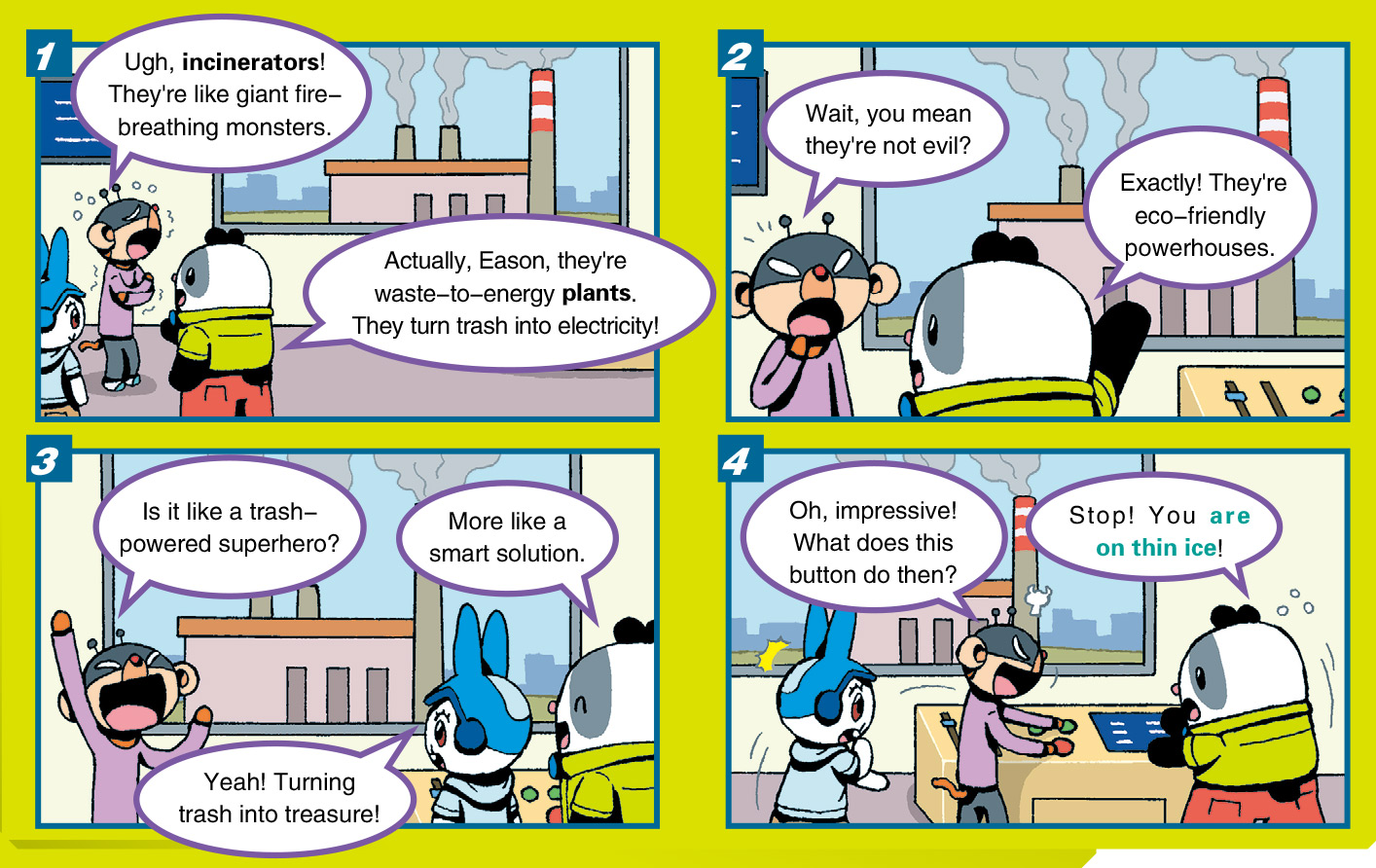 Comic：Making energy from waste - 20240605 - 教育 - 每日明報 - 明報新聞網